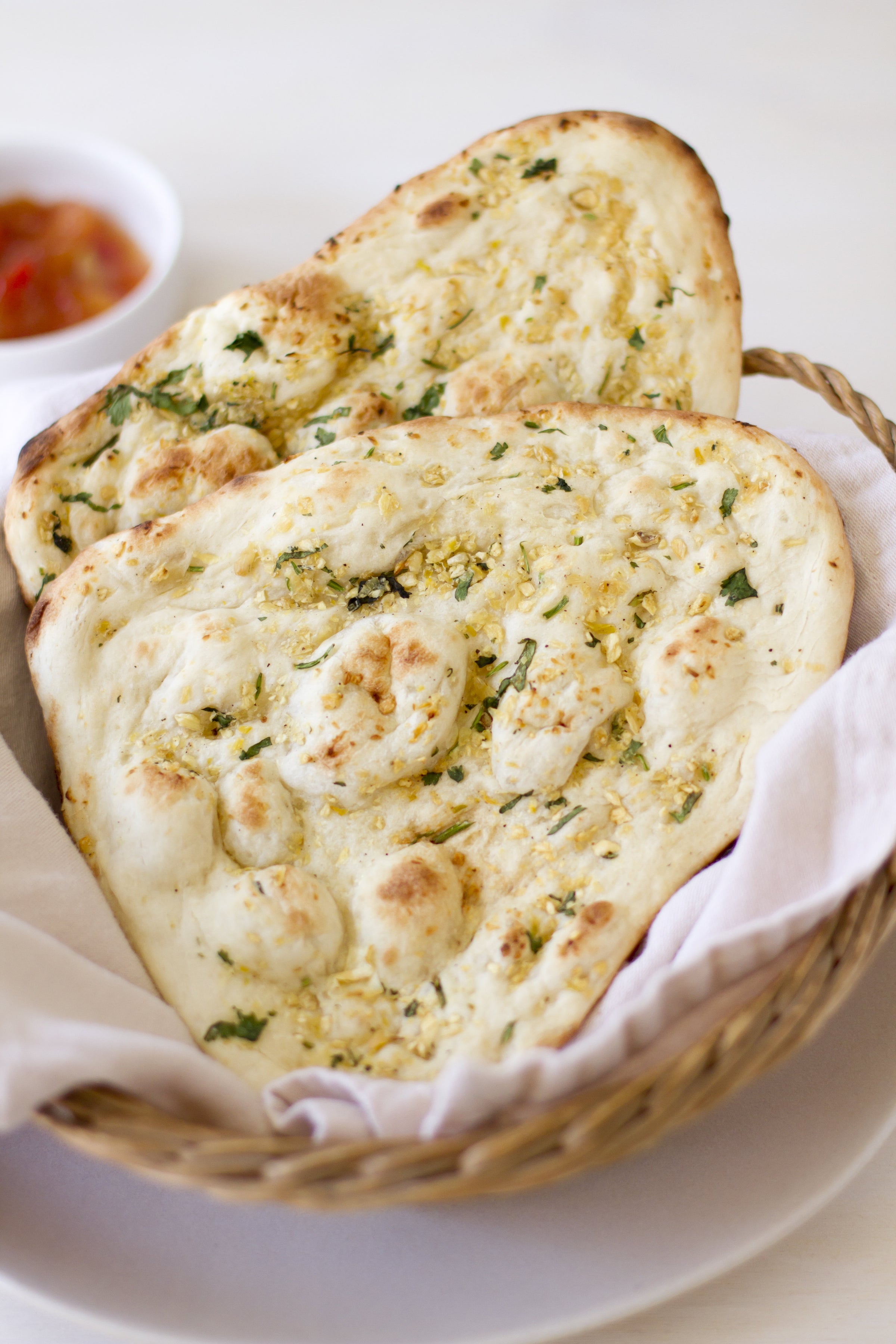 Garlic Naan-Bread | Kirtida Kitchen Online